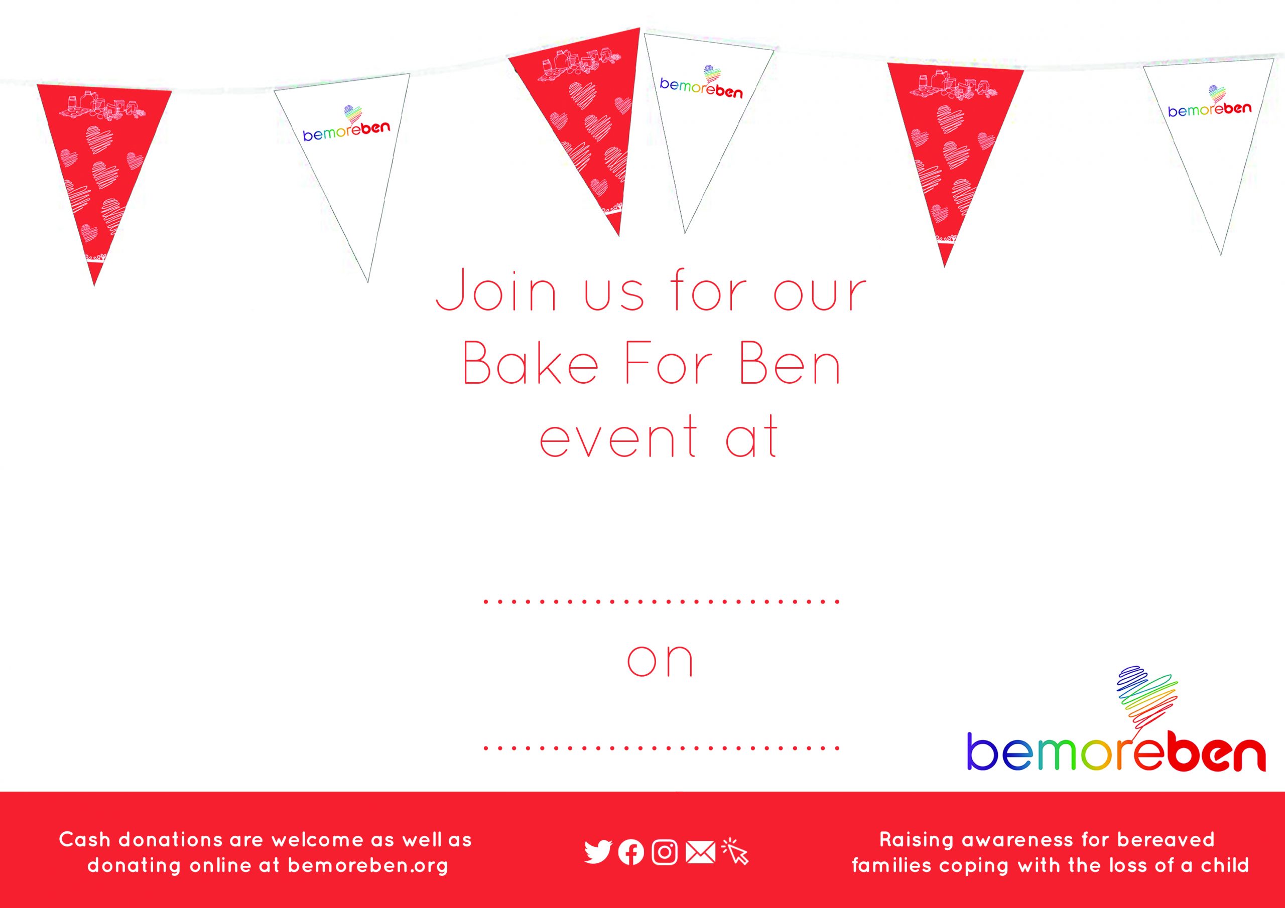 Bake for Ben - Bemoreben