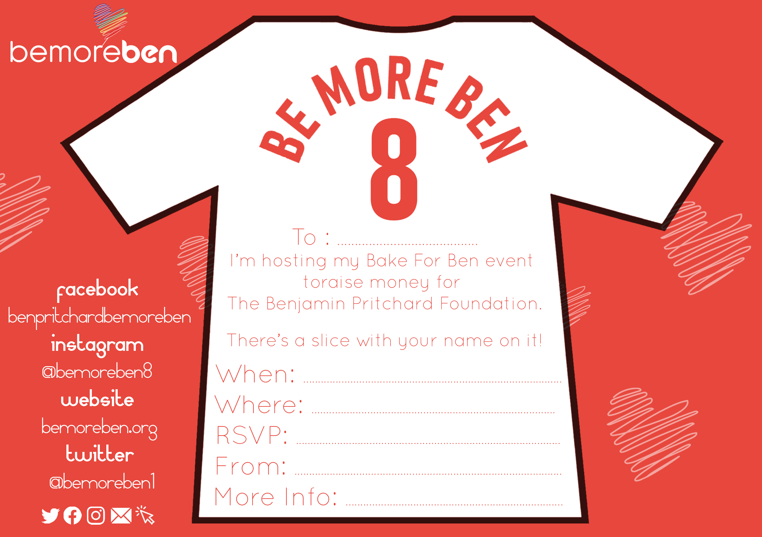 Bake for Ben - Bemoreben